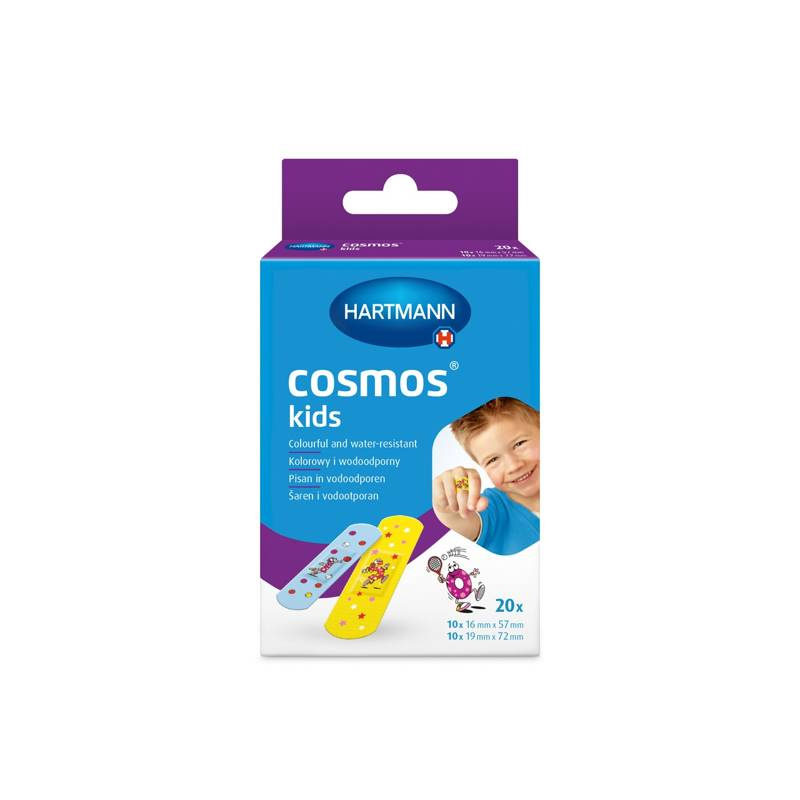 Plastry Cosmos Kids (2 rozmiary) 20 sztuk Plaster dla dziecka ...