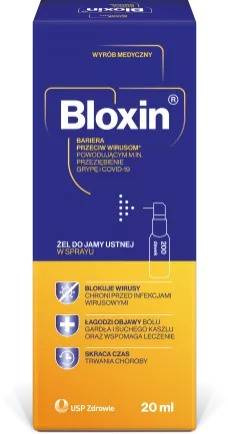 Bloxin Żel do jamy ustnej w sprayu 20ml - AptekaDziecka.pl