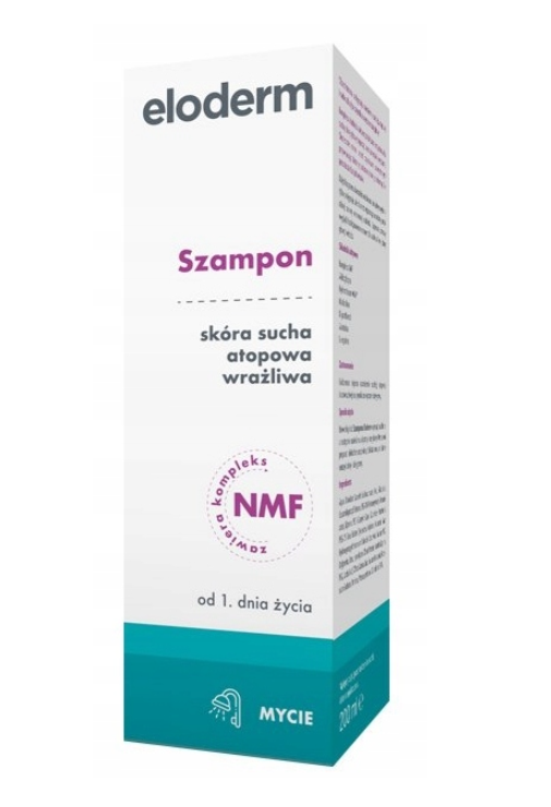 ELODERM szampon do włosów skóra atopowa 200 ml - AptekaDziecka.pl