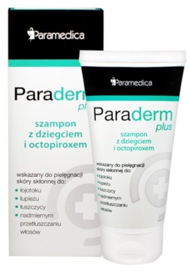 Paraderm Plus szampon z dziegciem i octopiroxem 150 ml - AptekaDziecka.pl